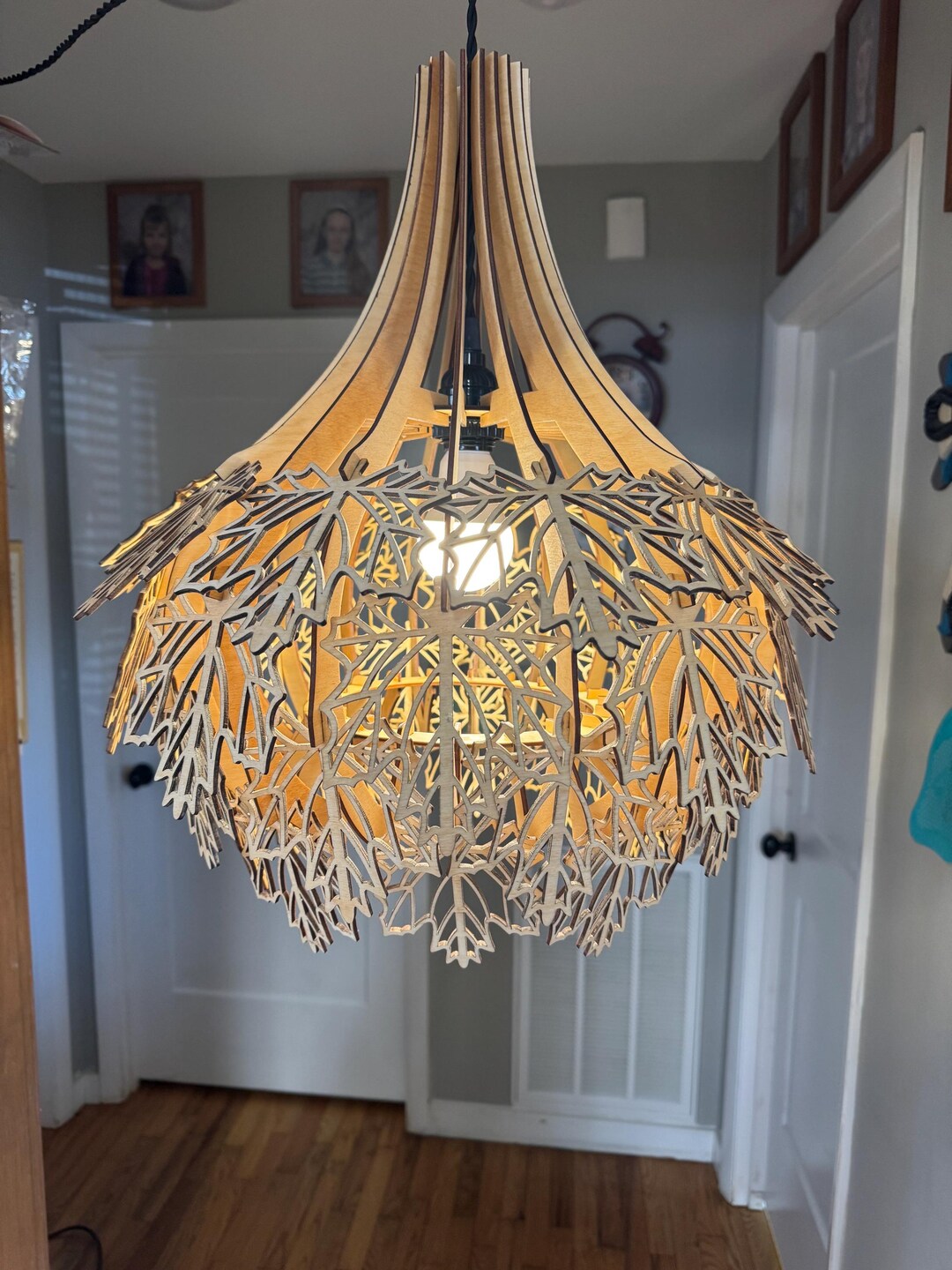 Maple Leaf Light - Etsy