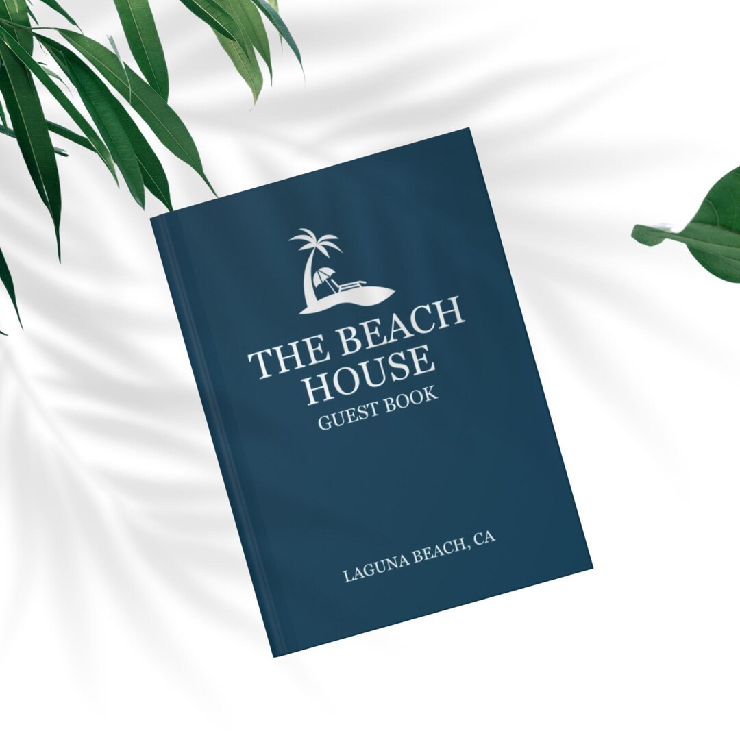 Airbnb Welcome Book Template Airbnb Guest Book Custom Beach House ...