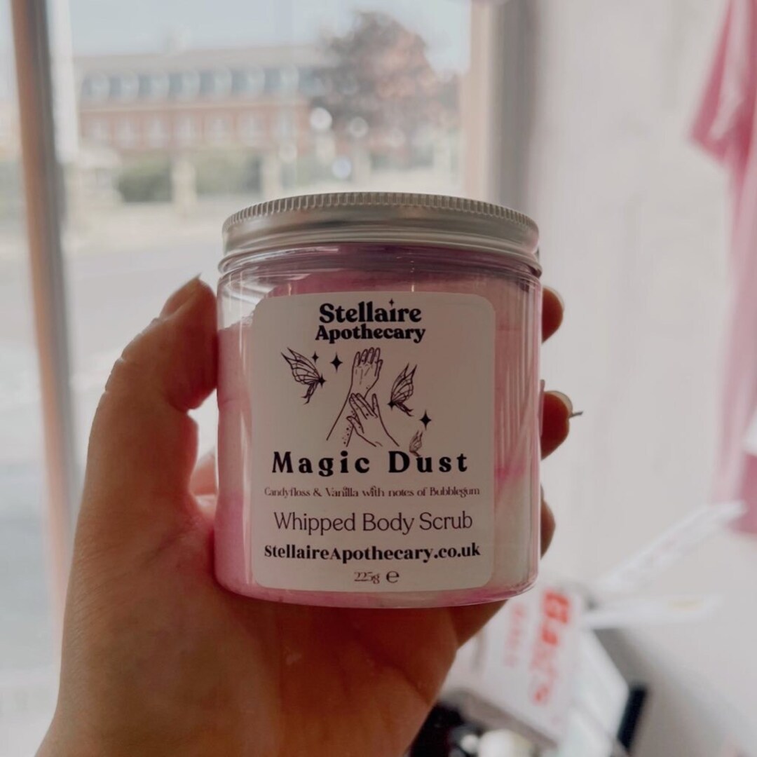 Magic Dust Body Scrub, Whipped Sugar Scrub, Skincare Gift, Sugar Scrub - Etsy