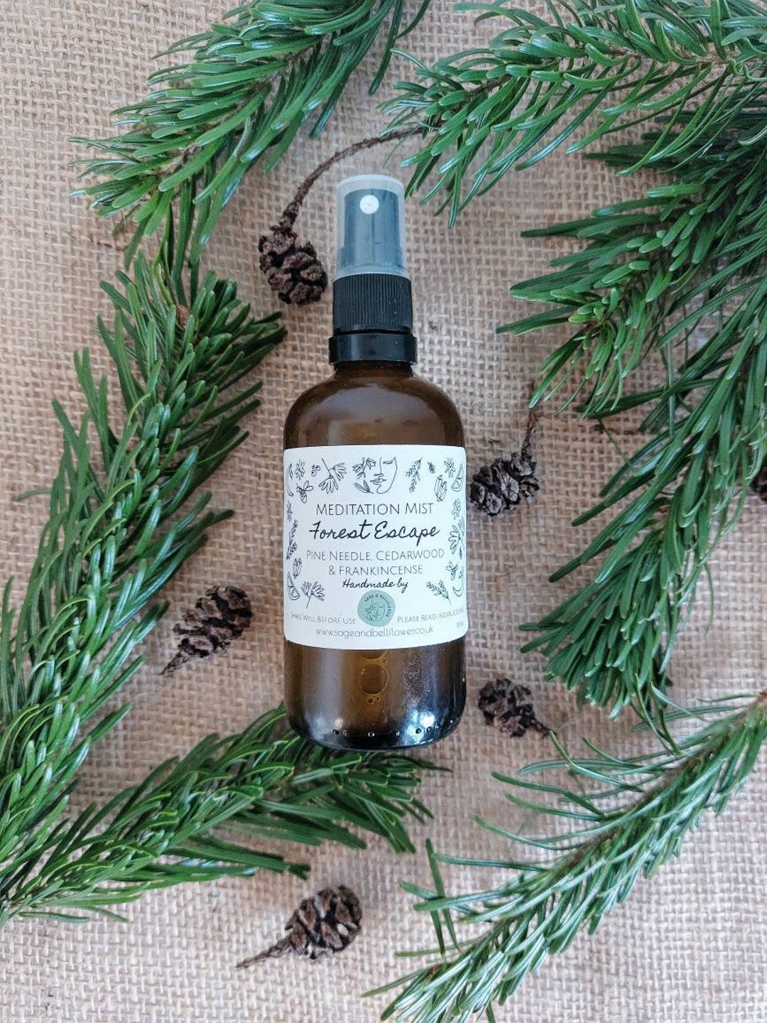 Forest Escape, Pine Essential Oil, Aromatherapy, Frankincense Spray ...