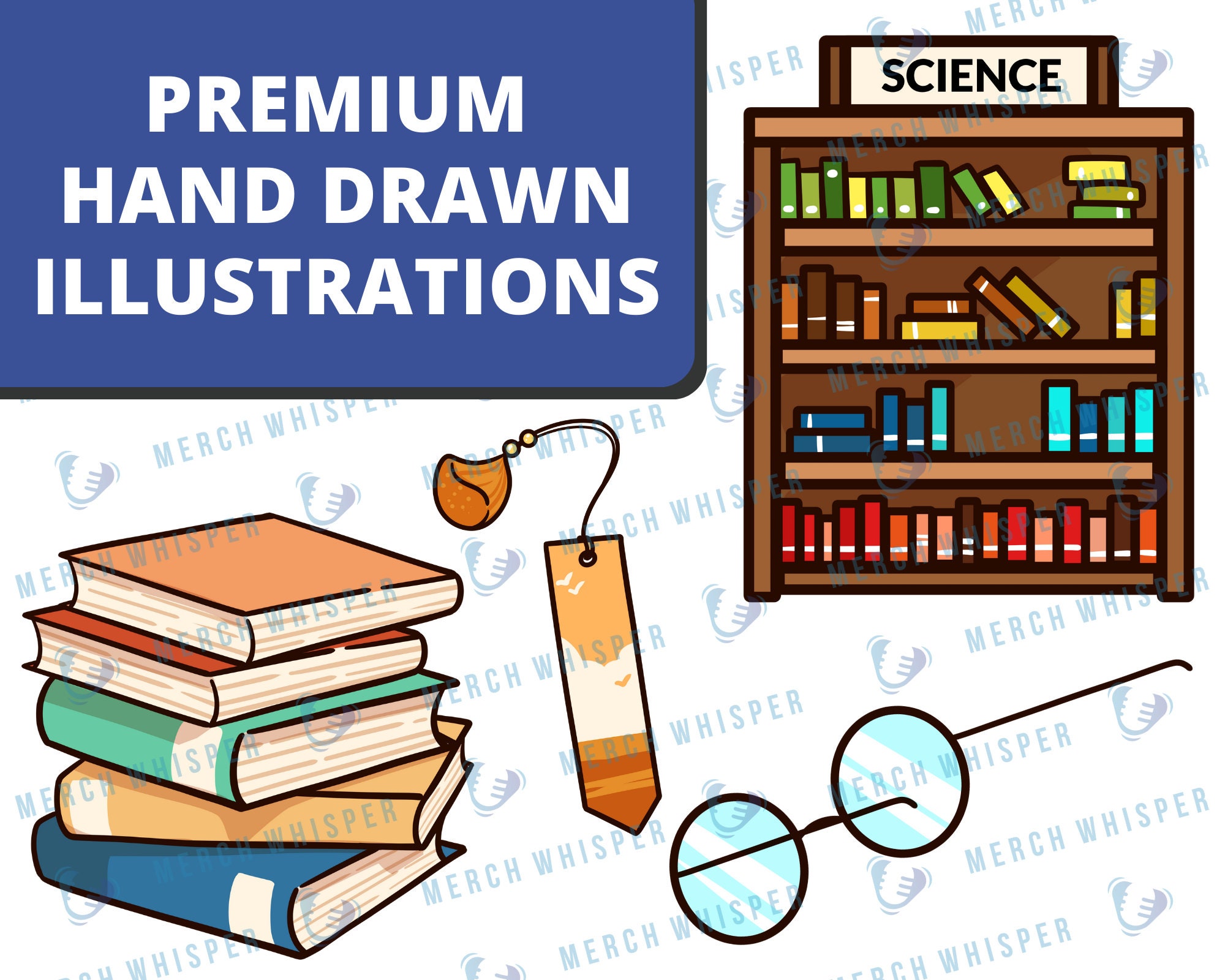 Library SVG Bundle for Shirts // Librarian PNG Sublimation Files ...