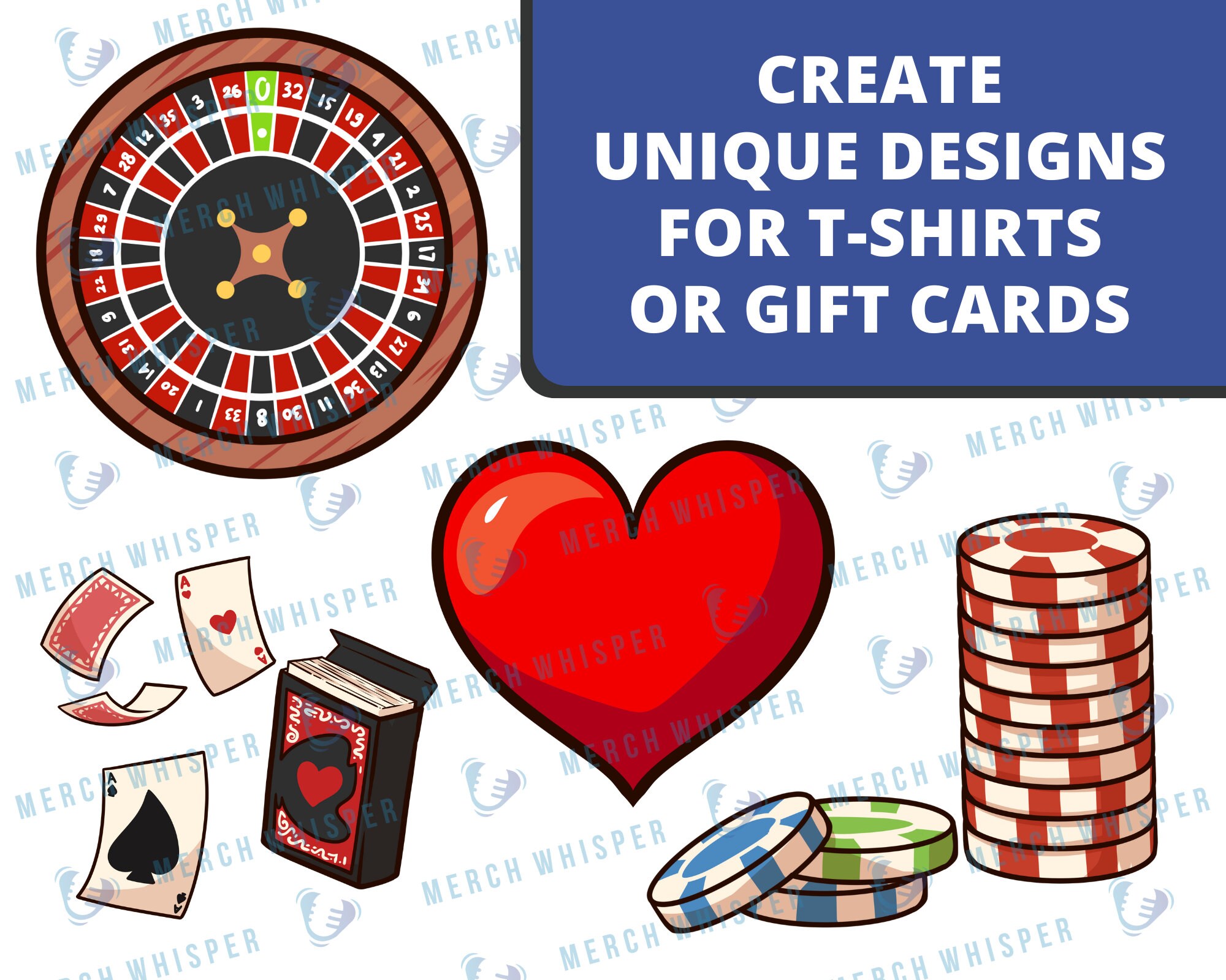 16 Casino SVG Files Gambling PNG Digital Download Poker - Etsy