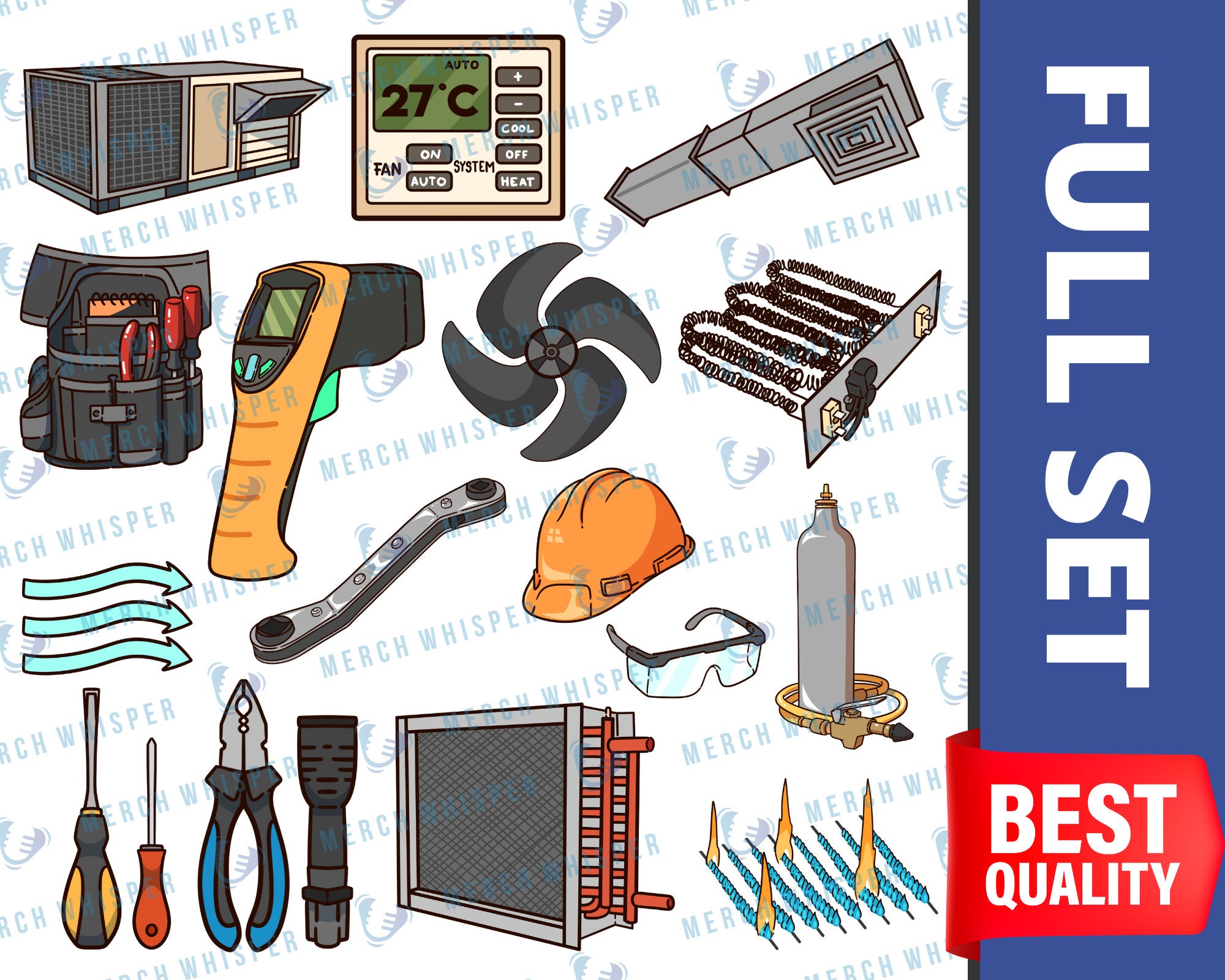 HVAC Installer SVG Bundle for Shirts // Technician PNG Sublimation ...