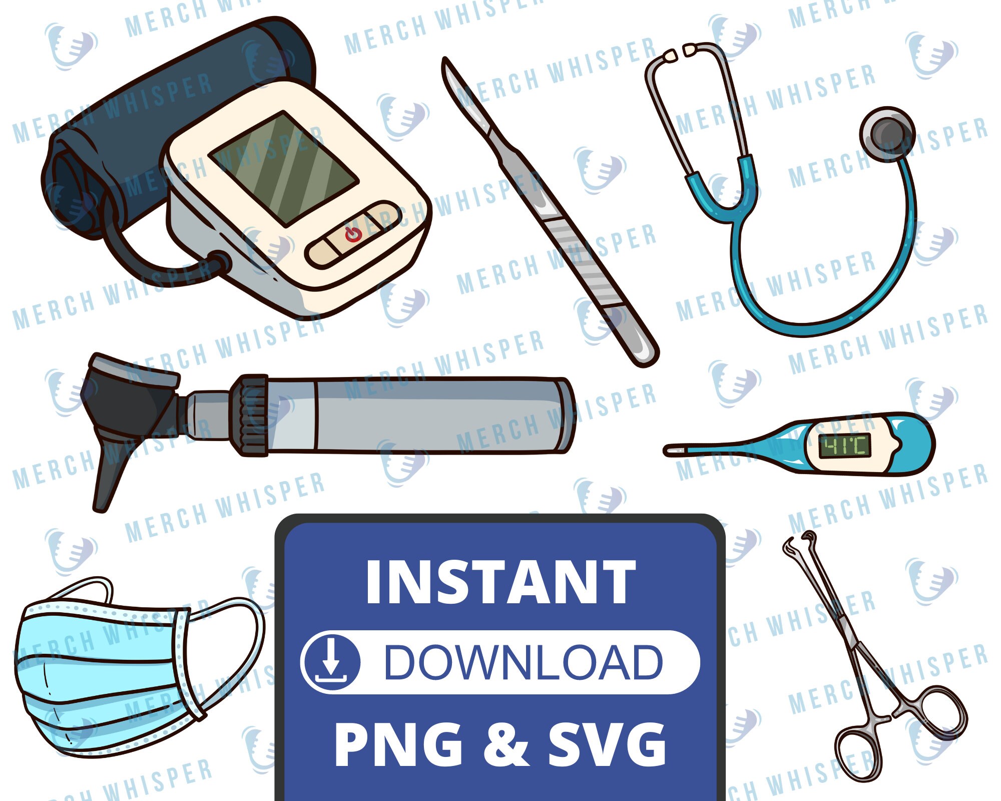 Hospital SVG Bundle for Shirts // Surgeon PNG Sublimation Files ...