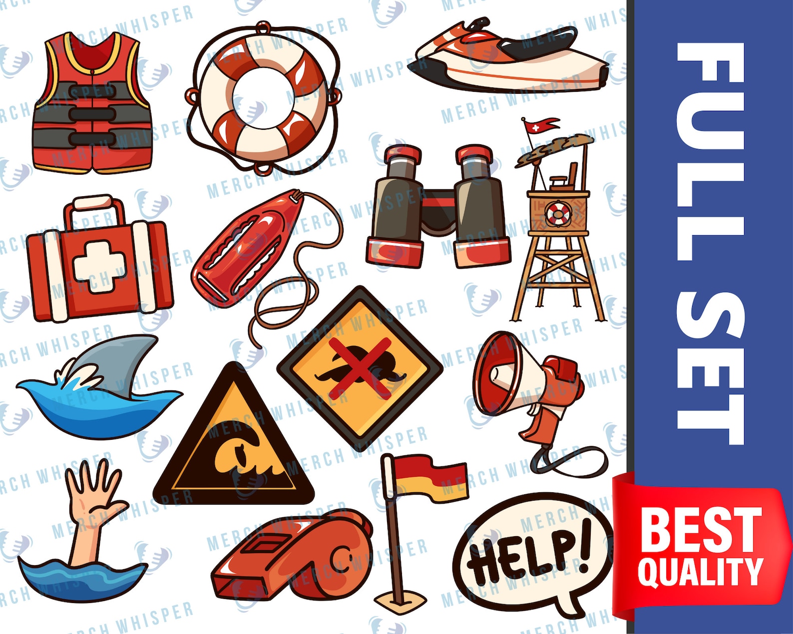 Lifeguard SVG Bundle for Shirts // Baywatch PNG Sublimation Files ...