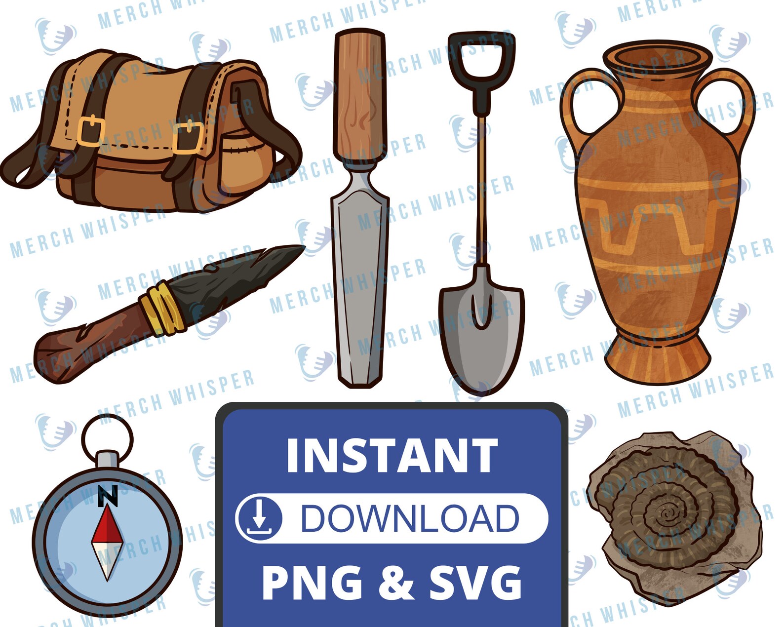Archeology SVG Bundle for Shirts // Archeologist PNG Sublimation Files ...