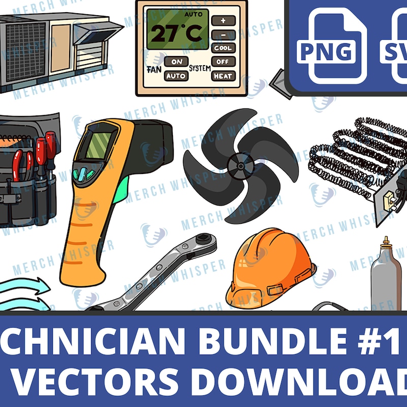 Hvac Clip Art - Etsy