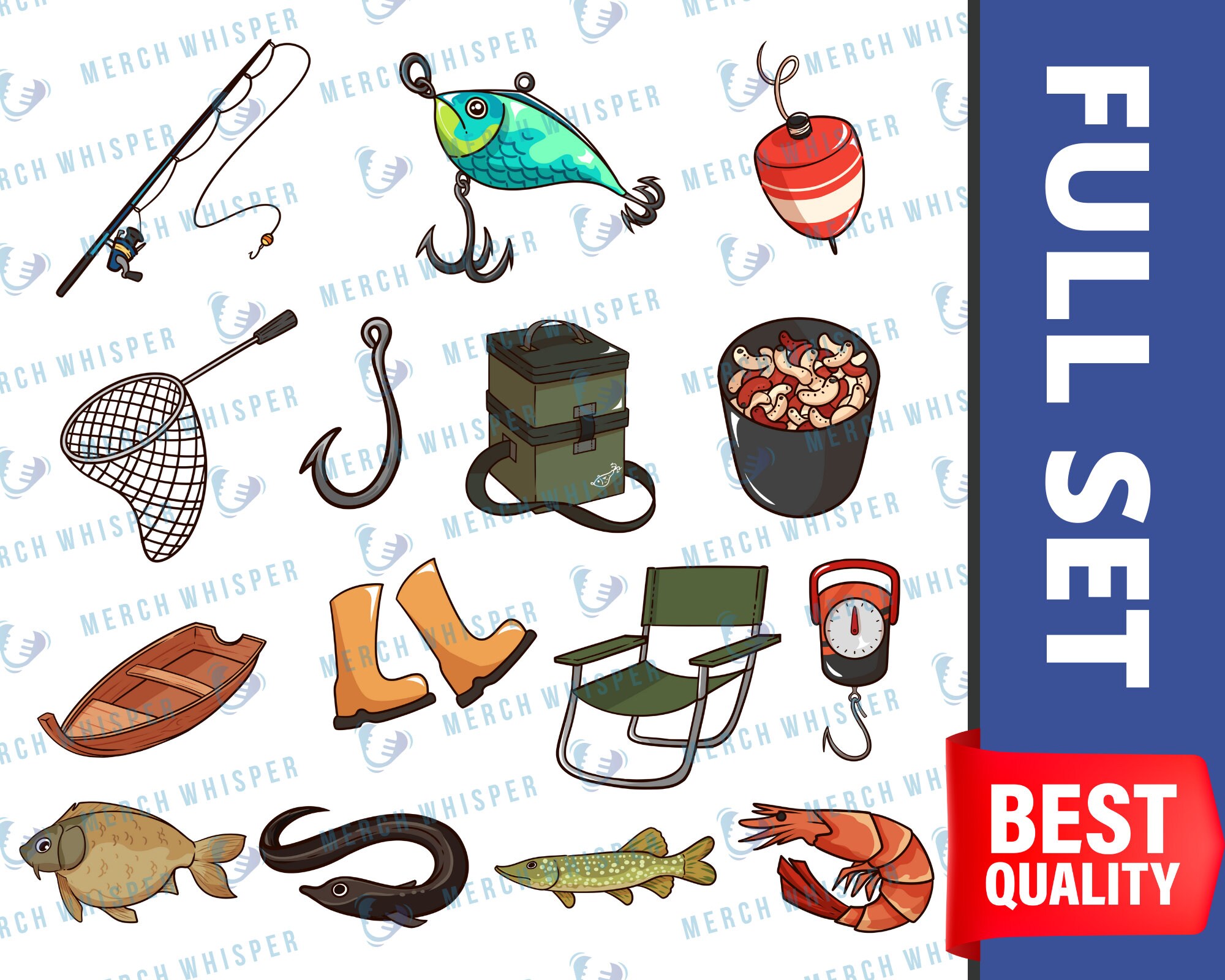 Fishing SVG Files for T-shirt Designs // Angler PNG Bundle for ...