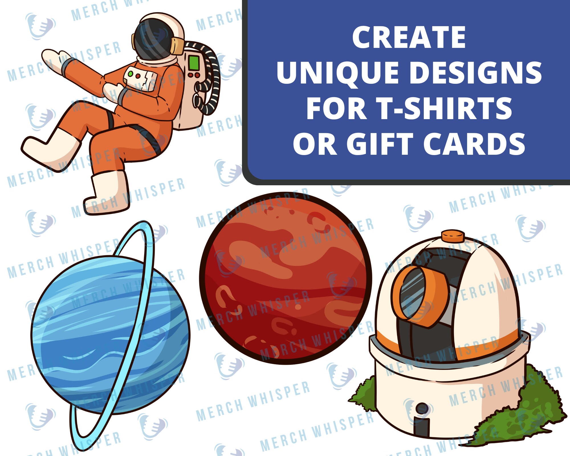 15 Planets SVG Bundle, Space PNG Clipart Commercial Use, Astronomy ...