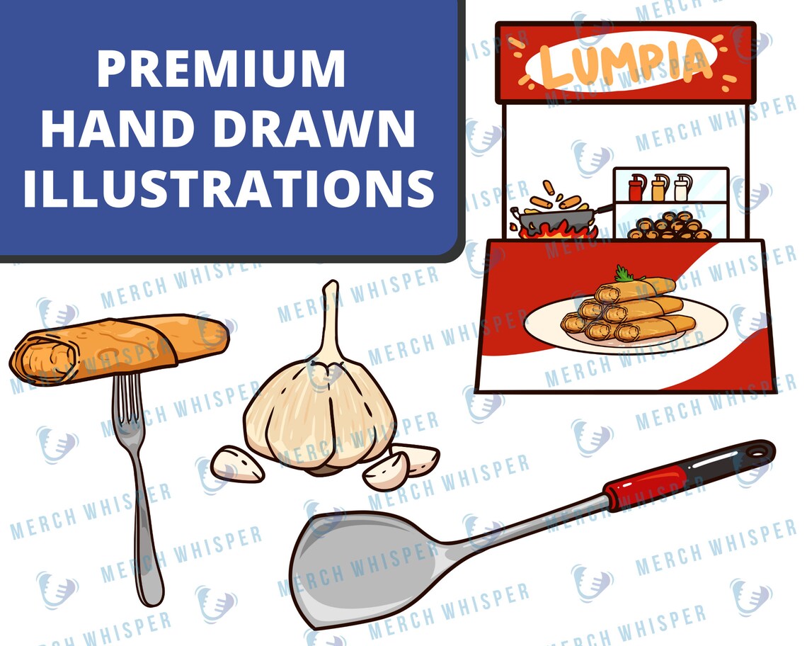 Spring Rolls SVG Bundle for Shirts // Lumpia PNG Sublimation Files ...
