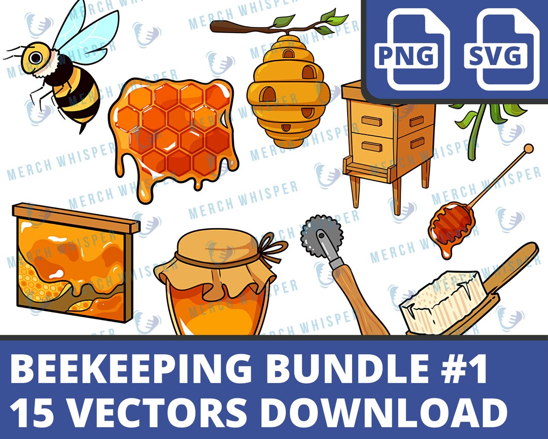 Beekeeping SVG Bundle for Shirts // Beekeeper PNG Sublimation Files ...