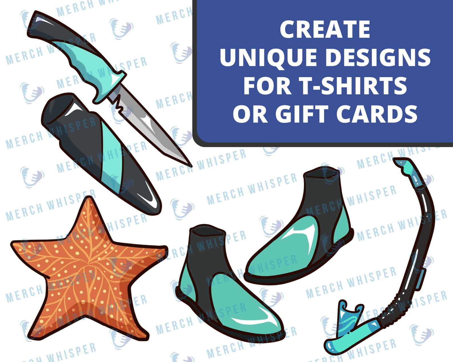 Scuba SVG Bundle for Shirts // Diver PNG Sublimation Files ...