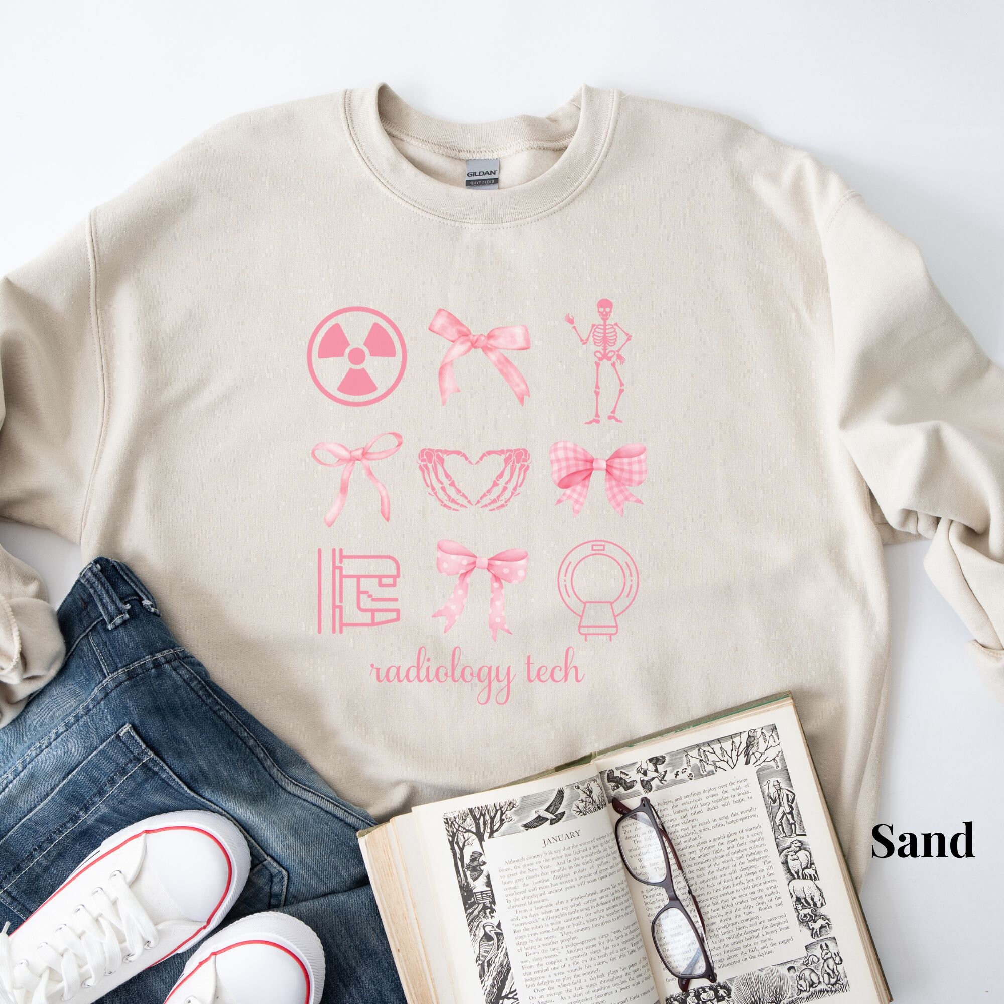Coquette Rad Tech Sweatshirt, Radiology Technician Sweatshirt, X-ray ...