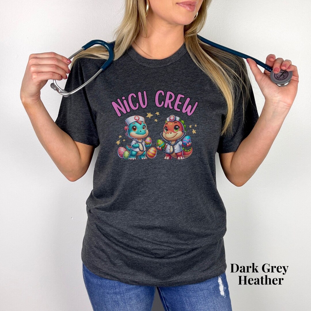 NICU Easter Shirt for Work, Neonatal Nurse Shirt, NICU Nurse Easter ...