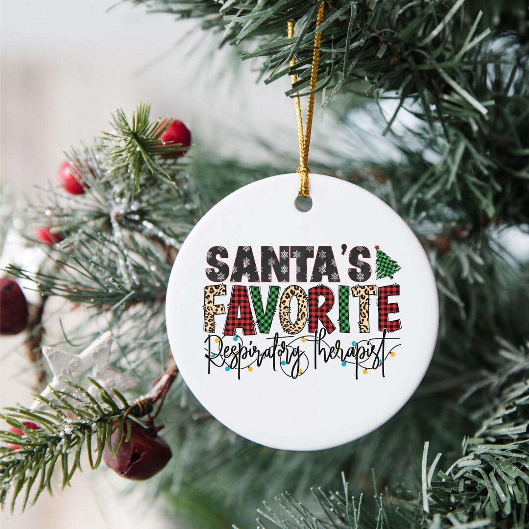 RT Ornament for Respiratory Therapist, NICU Rt Gift, Respiratory ...