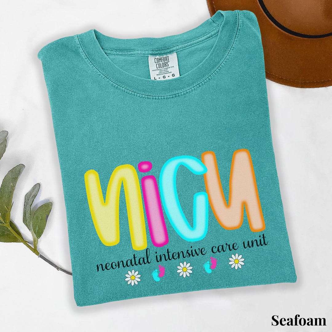 Comfort Colors NICU Nurse Shirt, Neonatal ICU Nurse Tshirt, Neonatal ...