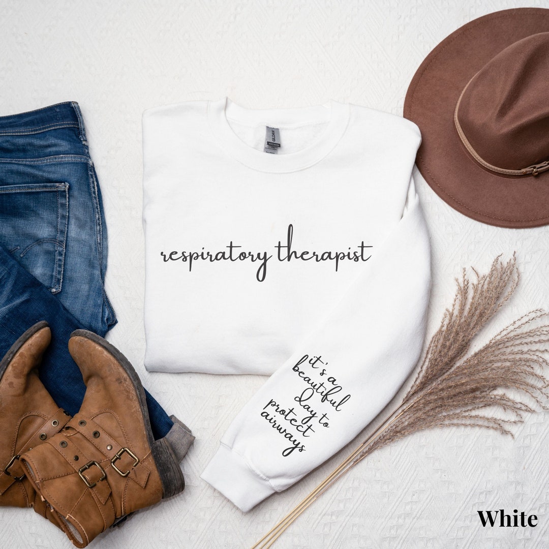 Respiratory Therapist Crewneck Sweatshirt, Peds RT Sweater, Respiratory ...
