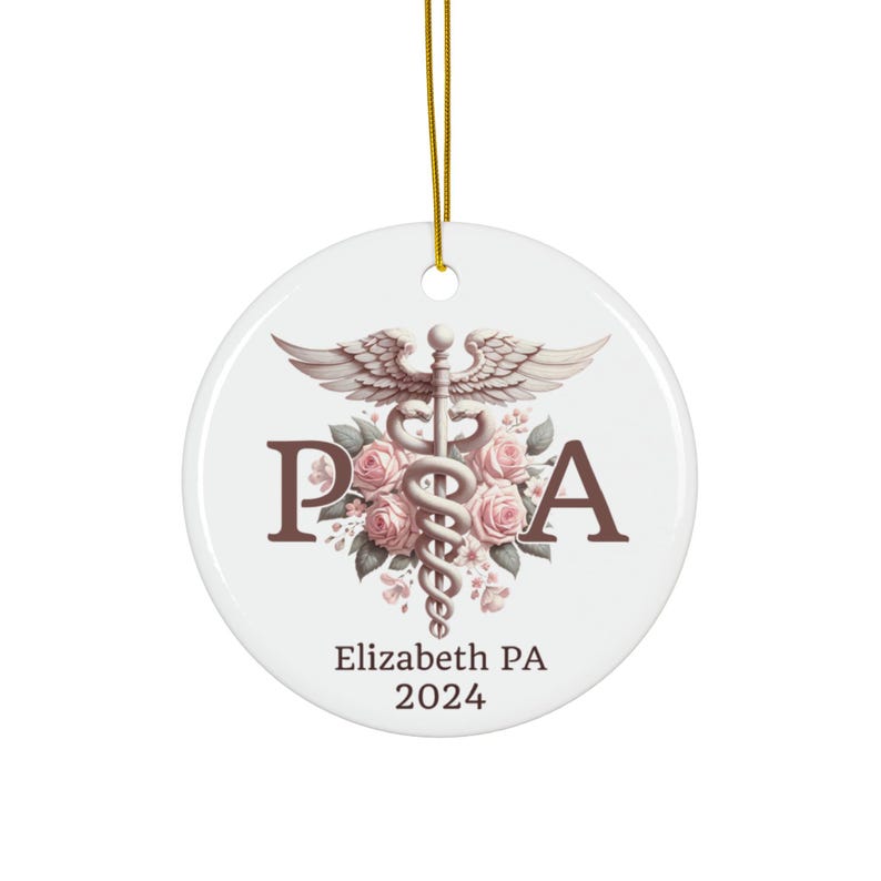 Personalized Physician Assistant Ornament, Physician Assistant Gift, PA ...
