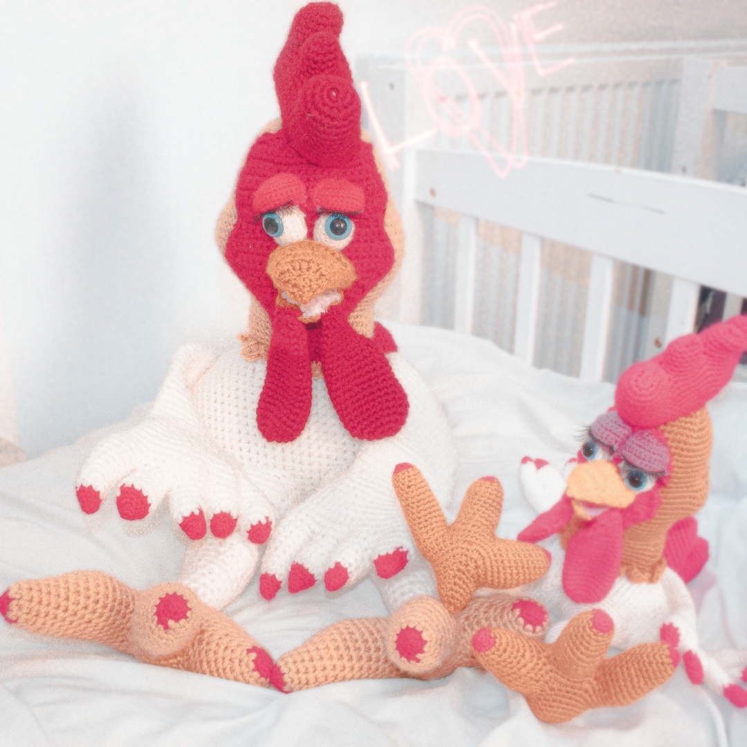 Crochet Hen Pattern, Adorable Farmyard Hen Tutorial, Easy DIY Project ...
