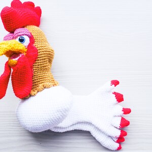 Crochet Hen Pattern, Adorable Farmyard Hen Tutorial, Easy DIY Project ...
