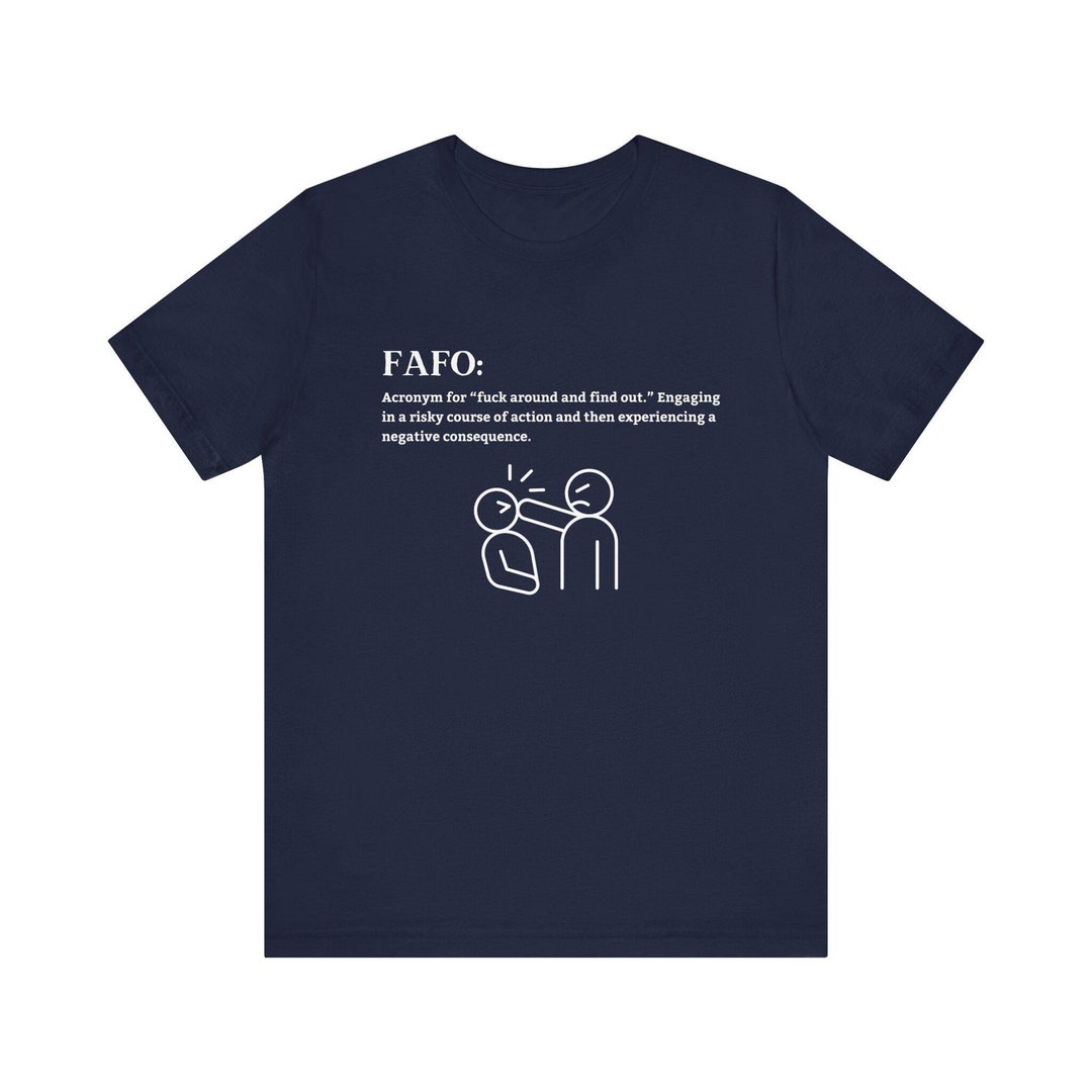Meme Inspired FAFO Tee - Etsy