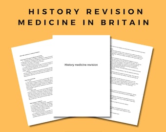 EDEXCEL GCSE 9-1 History Revision Notes : Weimar and Nazi Germany - Etsy UK