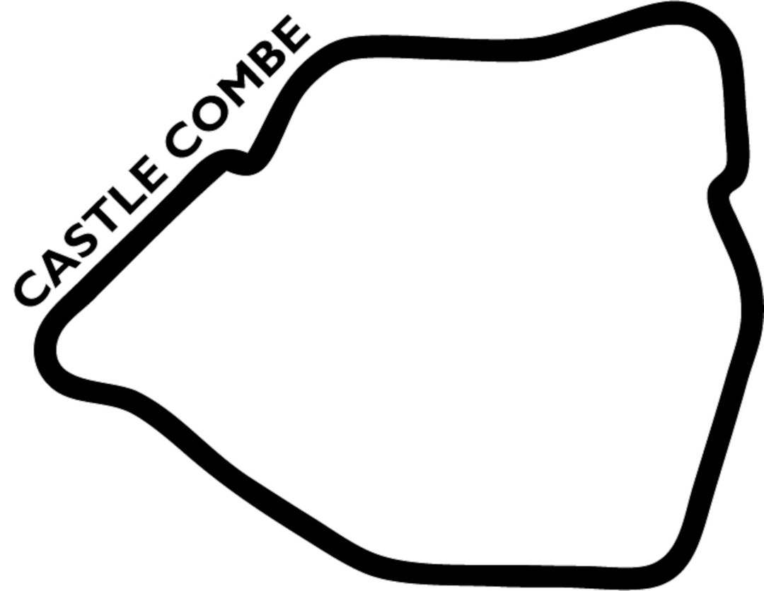 Castle Combe Circuit Trackday Race Car Decal Sticker 12x8cm - Etsy ...