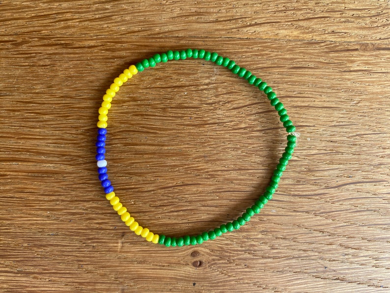 BRAZIL a Custom Bracelet in Memory of Your Trips, Origins or Your ...