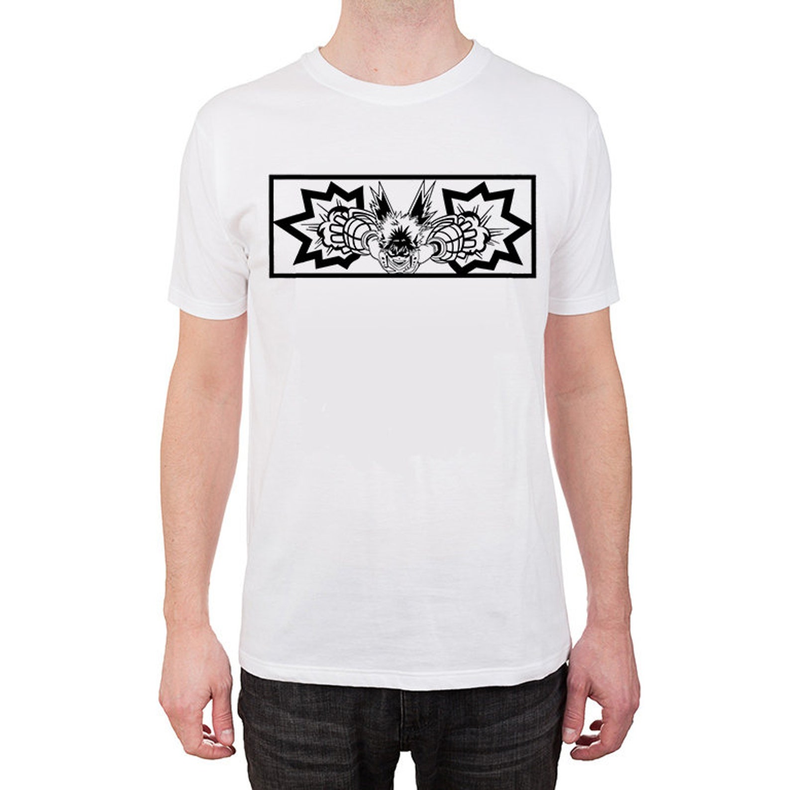 Anime Digital File Explosive Boy PNG, SVG, EPS - Etsy