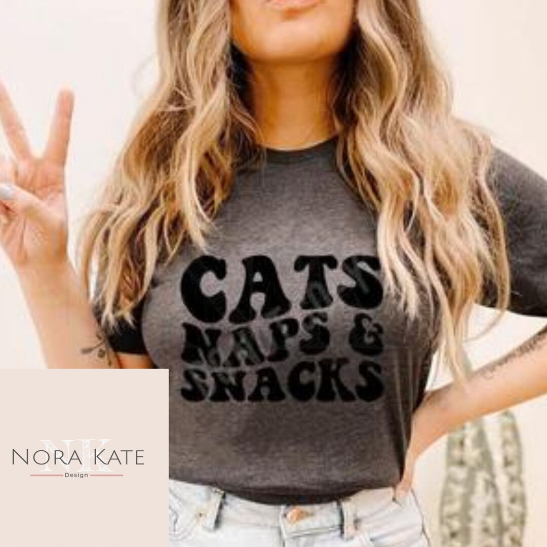 Cats, Naps & Snacks - Etsy