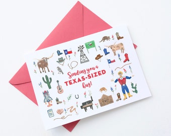 Texas-sized Thank You Printable Downloadable Texas-themed Thank You ...