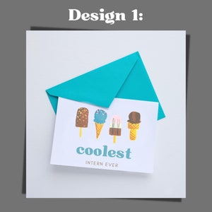 Show Your Intern Some Love With This Printable Card - Etsy