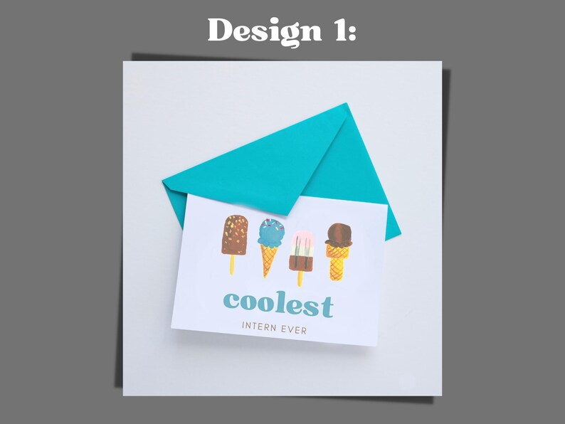 Show Your Intern Some Love With This Printable Card - Etsy