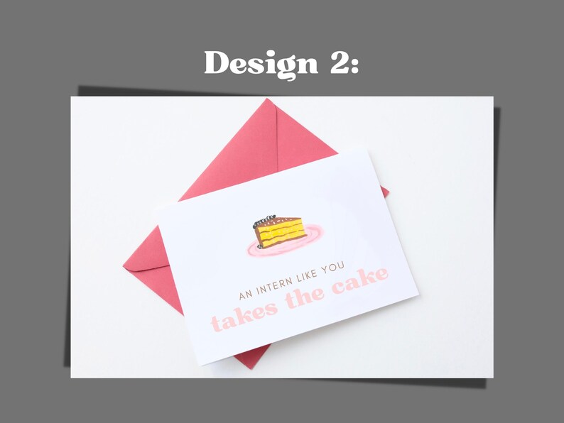 Show Your Intern Some Love With This Printable Card - Etsy