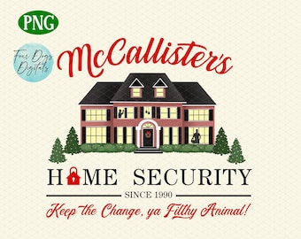 Home Alone SVG PNG Digital Download Christmas Tshirt - Etsy