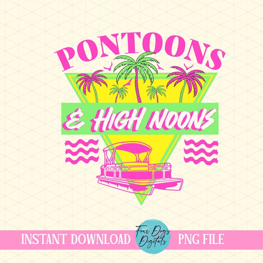 Pontoons and High Noons PNG Pontoon Png, River Rat Png Lake Png Lake ...