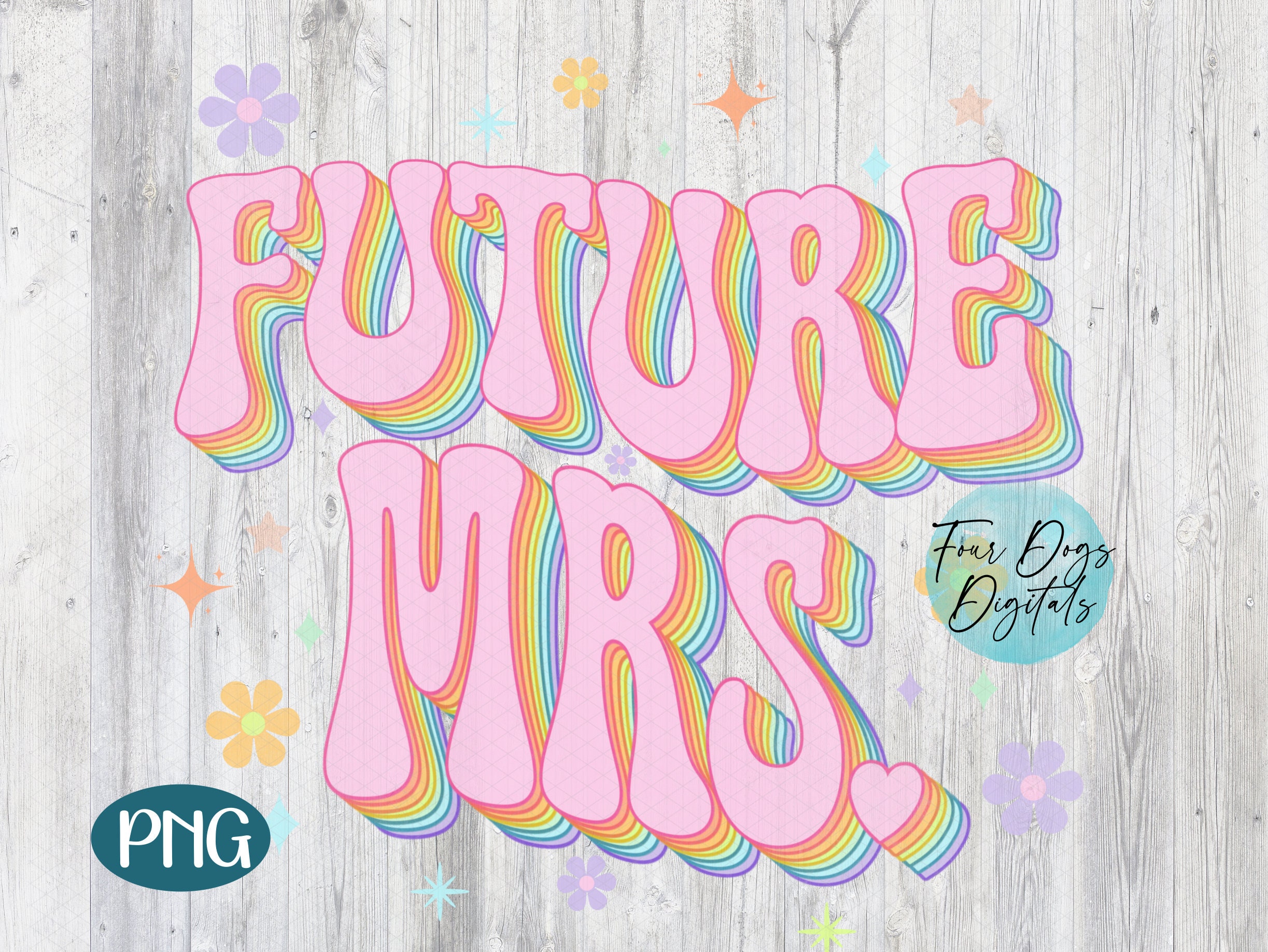 Future Mrs PNG, Wifey Png, Groovy Text, Pastel Png, Engaged Png, Bridal ...