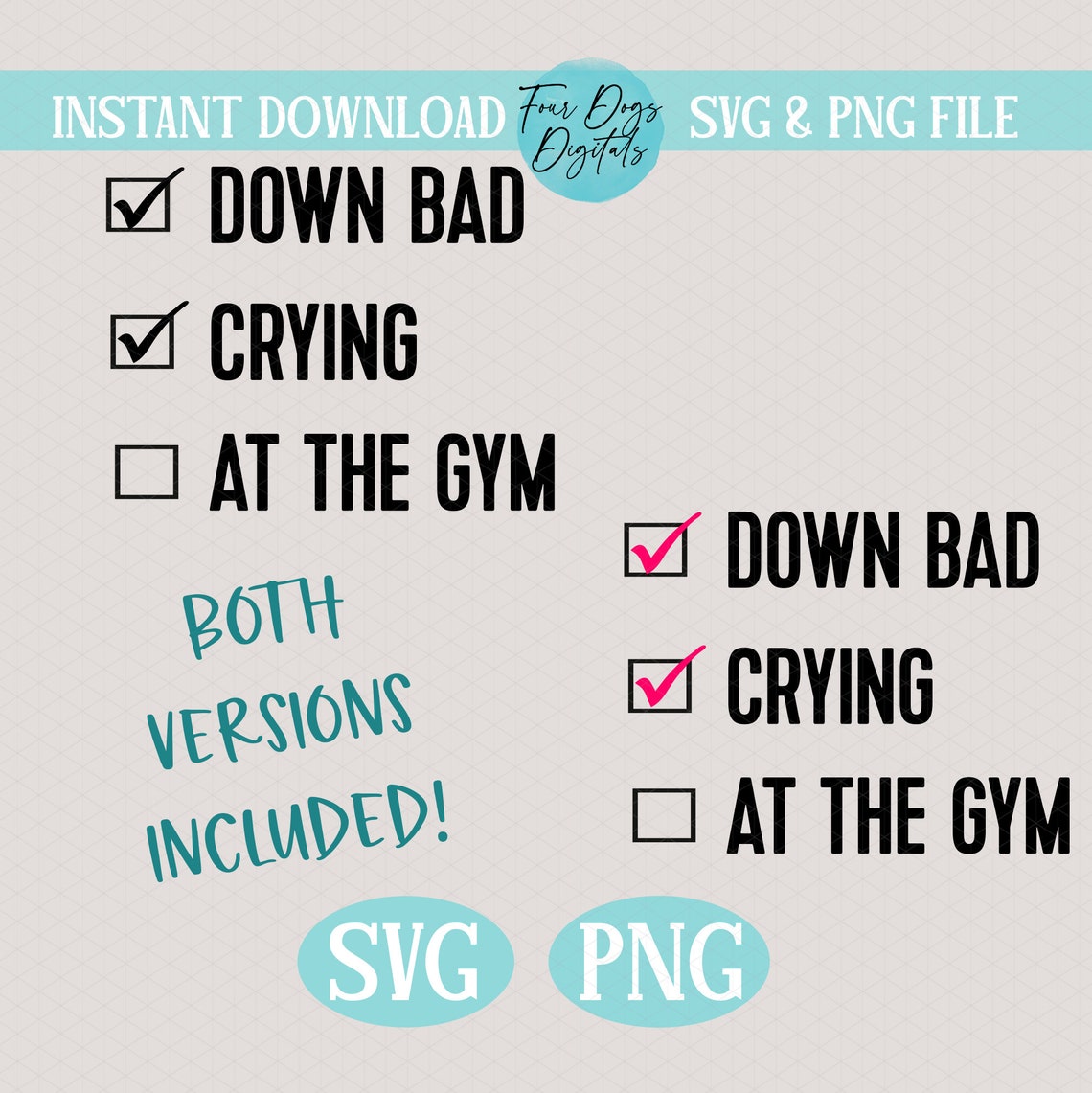Down Bad Crying at the Gym Svg, Down Bad Svg, TTPD SVG, Down Bad PNG ...