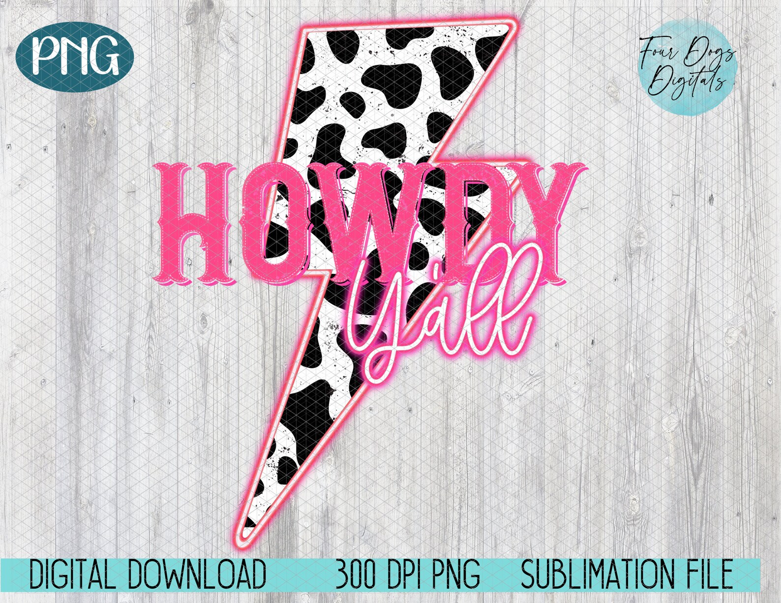 Howdy Y'all Png Howdy Bundle Western Png Cowhide Png - Etsy