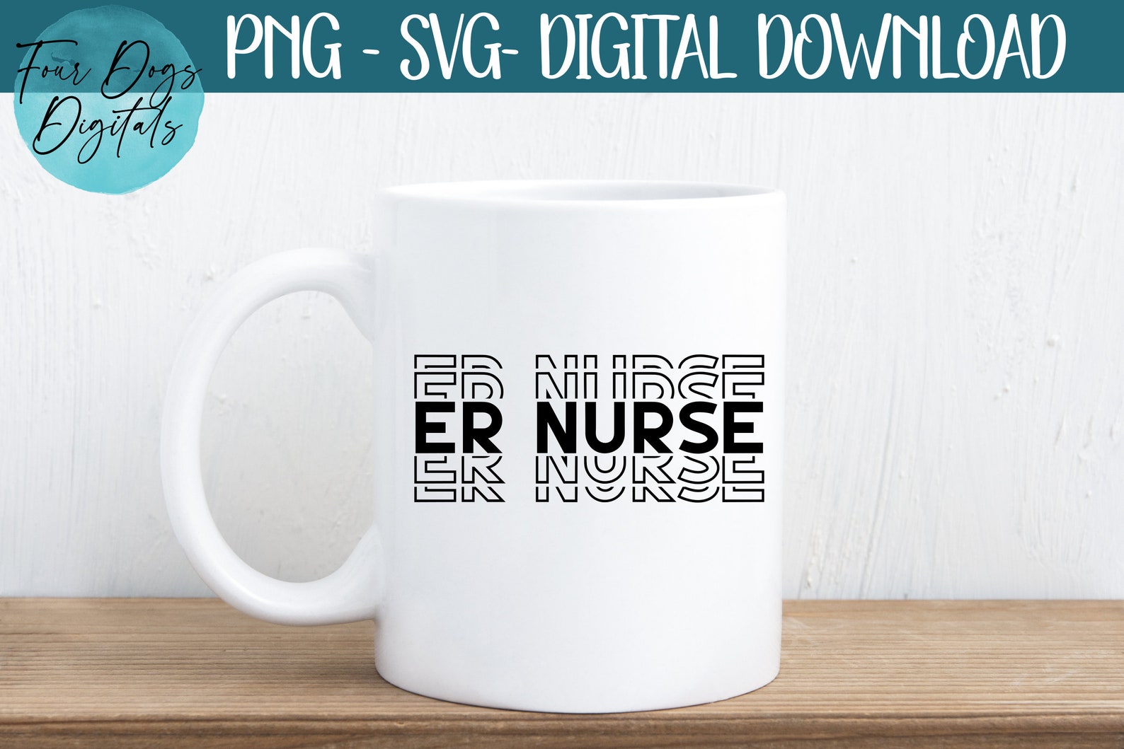 ER Nurse Svg Emergency Nurse ED Nurse Svg Nurse Svg Er - Etsy