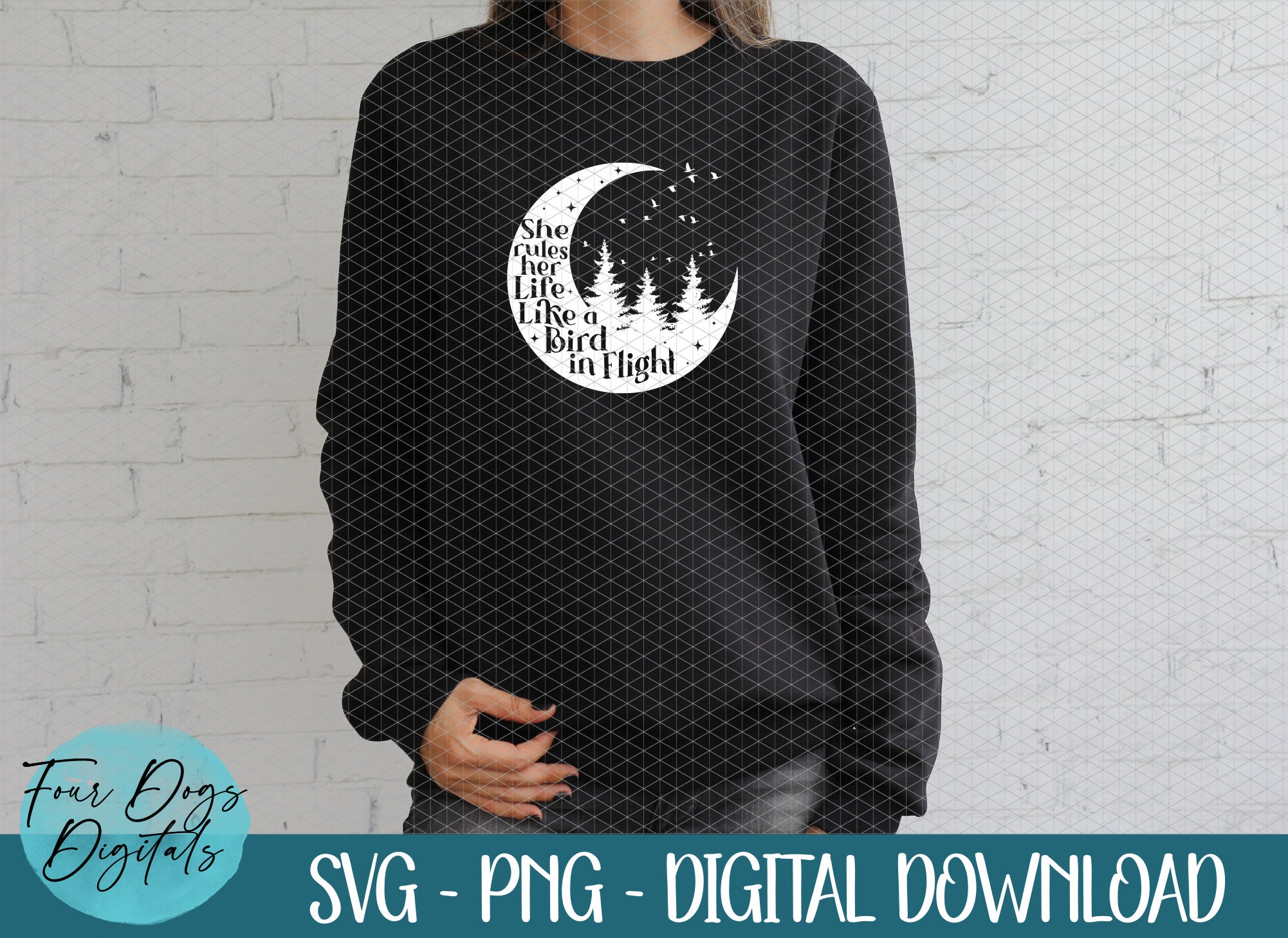 She Rules Her Life Like a Bird in Flight Svg Stevie Svg - Etsy