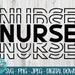 Nurse Svg, Stacked Nurse Svg, RN Svg, Nurse Stacked Svg, Nurse Digital ...