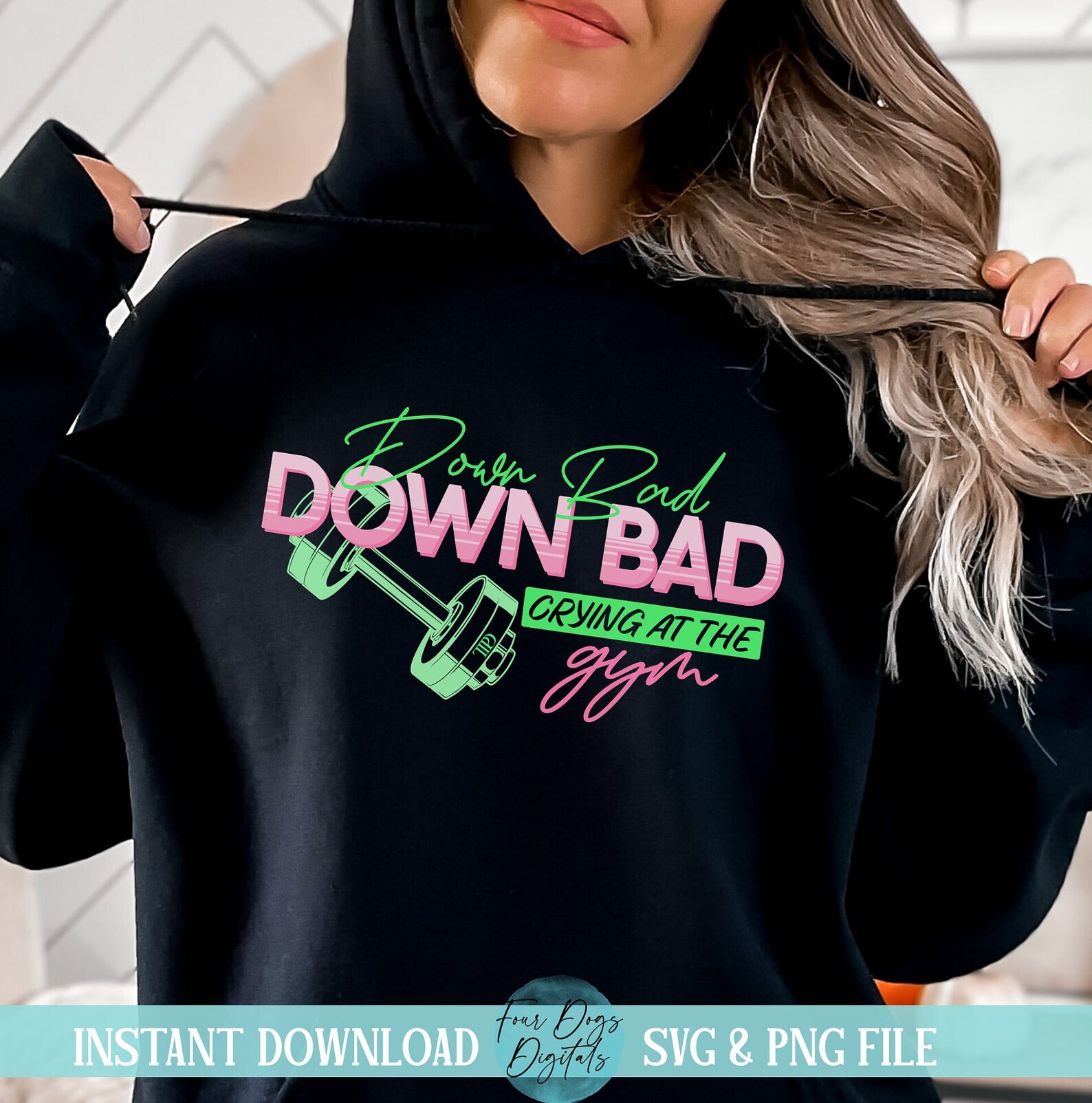 Down Bad Crying at the Gym Svg, Down Bad Svg, TTPD SVG, Down Bad PNG ...