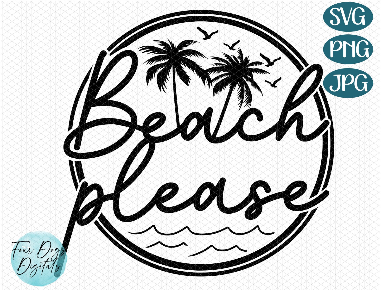 Beach Please Svg Beach Svg Beachy Svgsummer Time Svg - Etsy