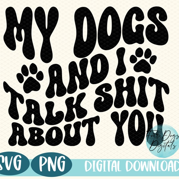 My Dogs Design Decal - Etsy