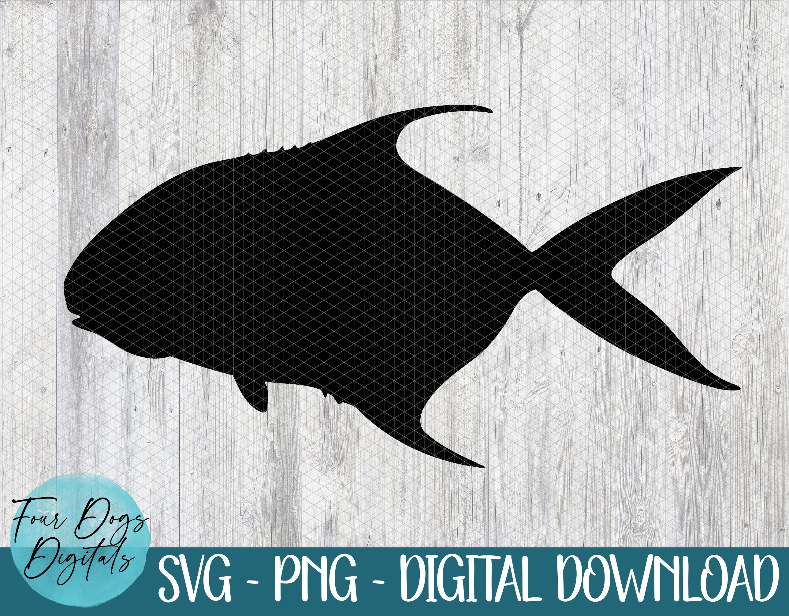 Permit Silhouette Svg, Reef Fishing Svg, Permit Svg, Boating Svg ...