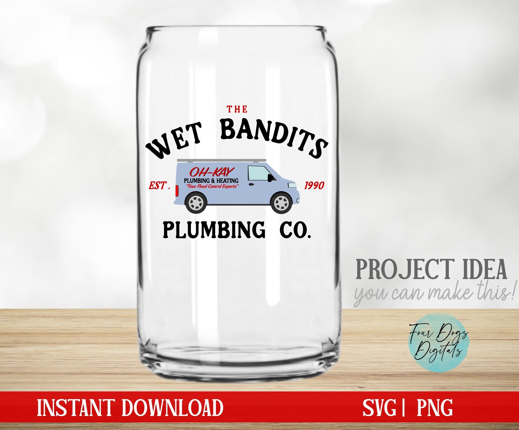 Home Alone SVG PNG, the Wet Bandits Svg, Wet Bandits Plumbing Co Svg ...