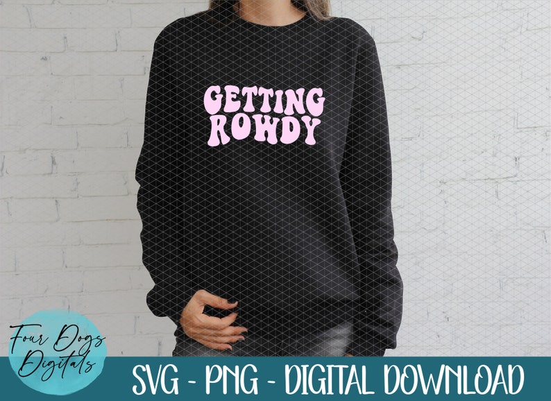 Getting Hitched Getting Rowdy SVG Bachelorette Party Svg - Etsy