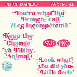 Home Alone SVG Bundle, Les Incompetents SVG, Kevin Mccallister Quotes ...