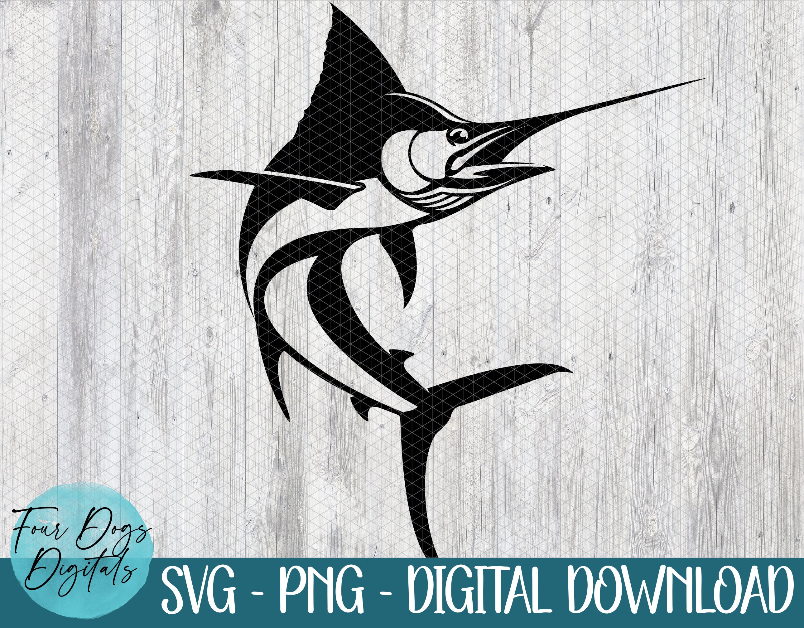 Marlin SVG PNG Marlin Fish Svg Offshore Fishing Svg Boat - Etsy Ireland